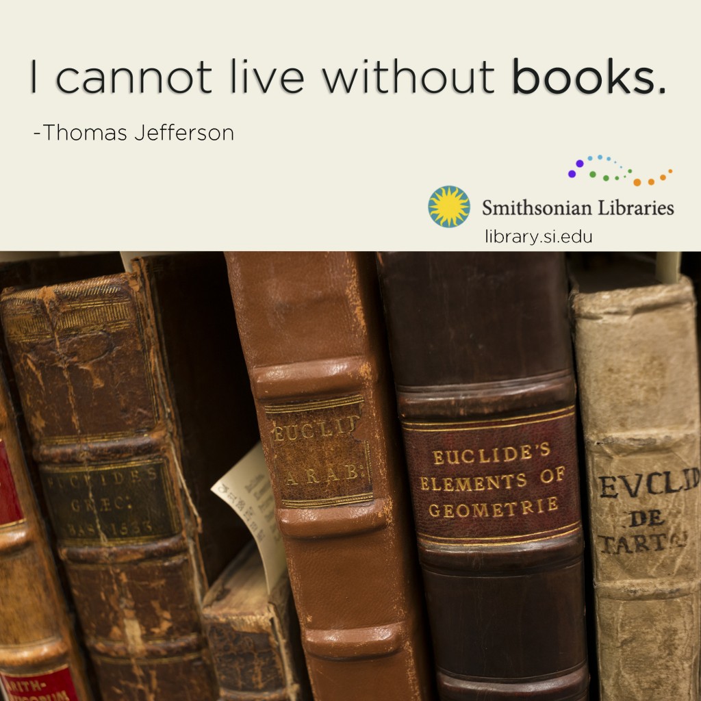 A collection of quotes for National Library Week – Smithsonian ...