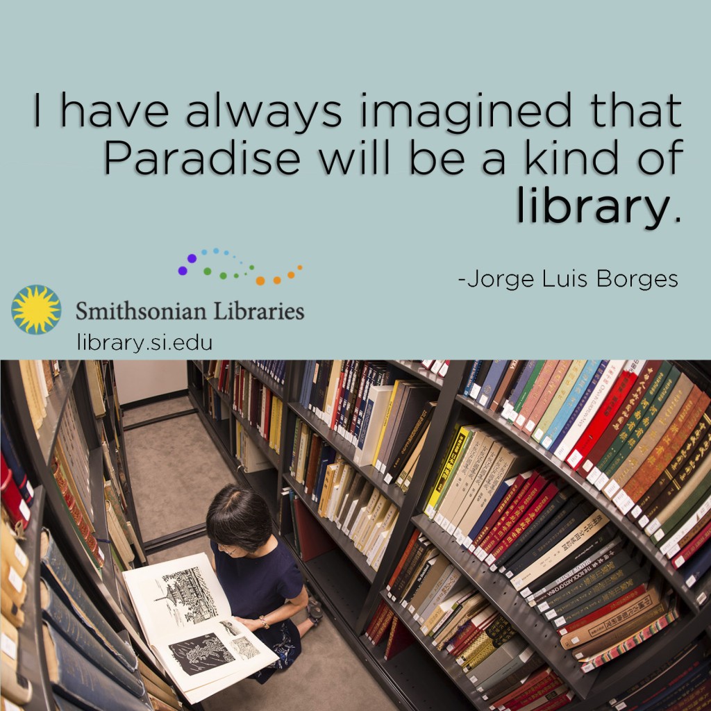 A collection of quotes for National Library Week – Smithsonian ...