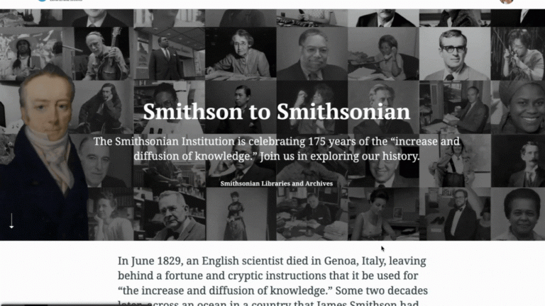 Introducing “Smithson to Smithsonian” – Smithsonian Libraries and ...